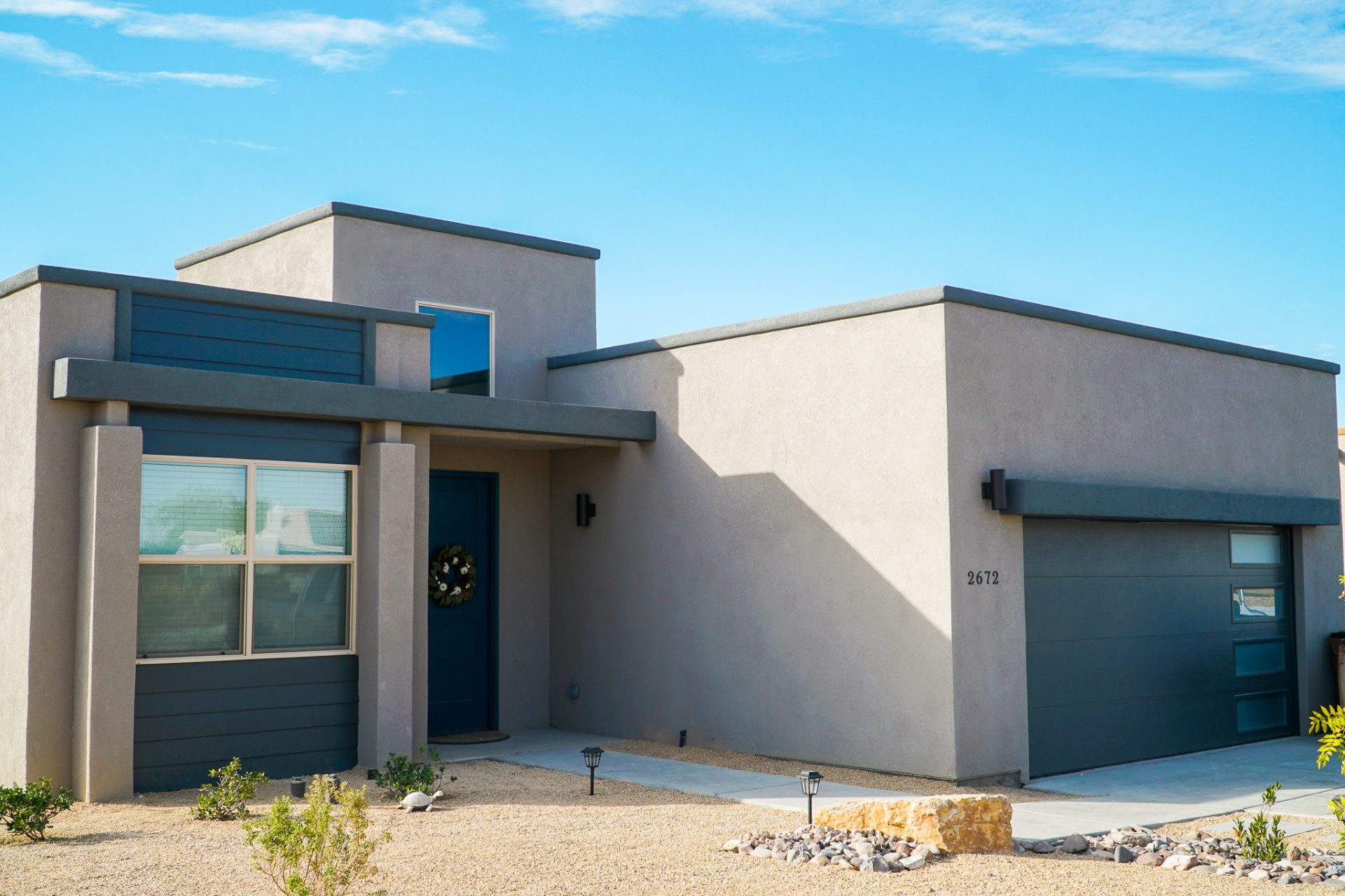 Exterior Painting - Red Square Painting Solution